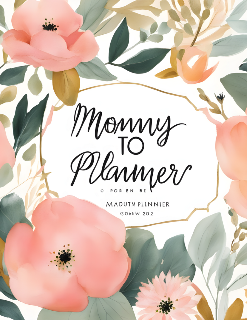 New Mom Pregnancy Journal Minding My Business